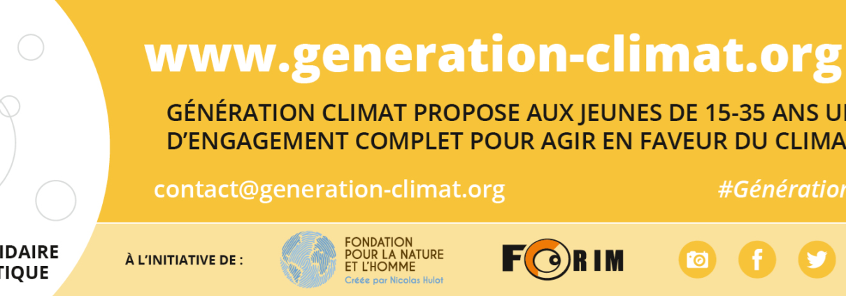 Appels à projets Changement climatique - Accompagner les 16-35 ans ...